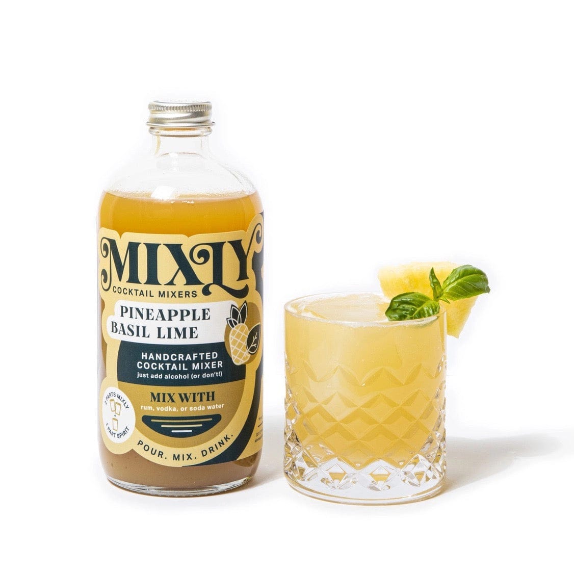 Pineapple Basil Lime Cocktail Mixer – The Kinlands